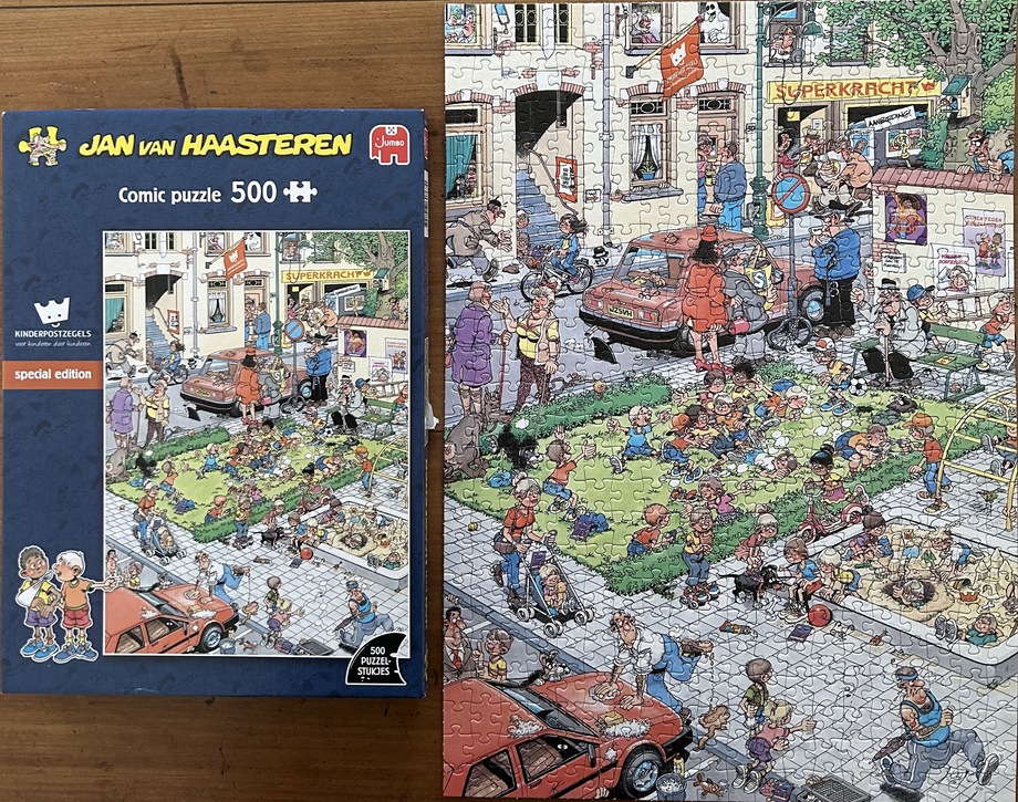 Jan van Haasteren 'Kinderpostzegels' (Platte doos)